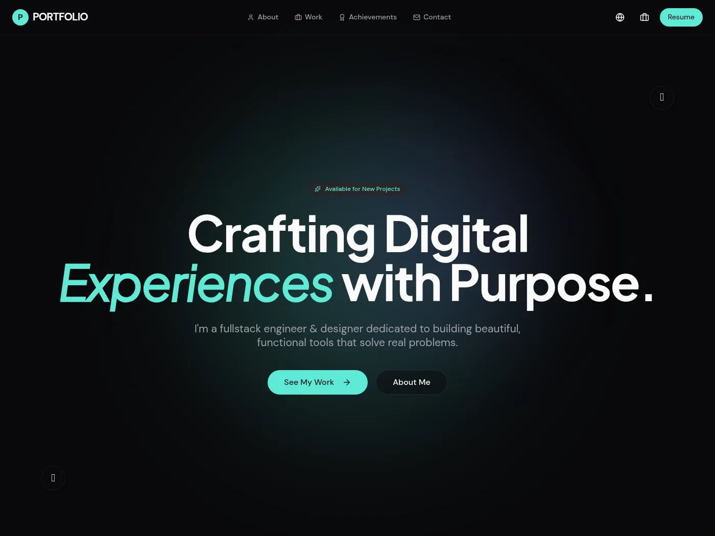 About Me Portfolio