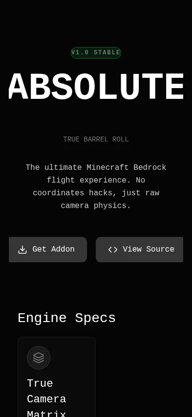 Absolute True Barrel Roll