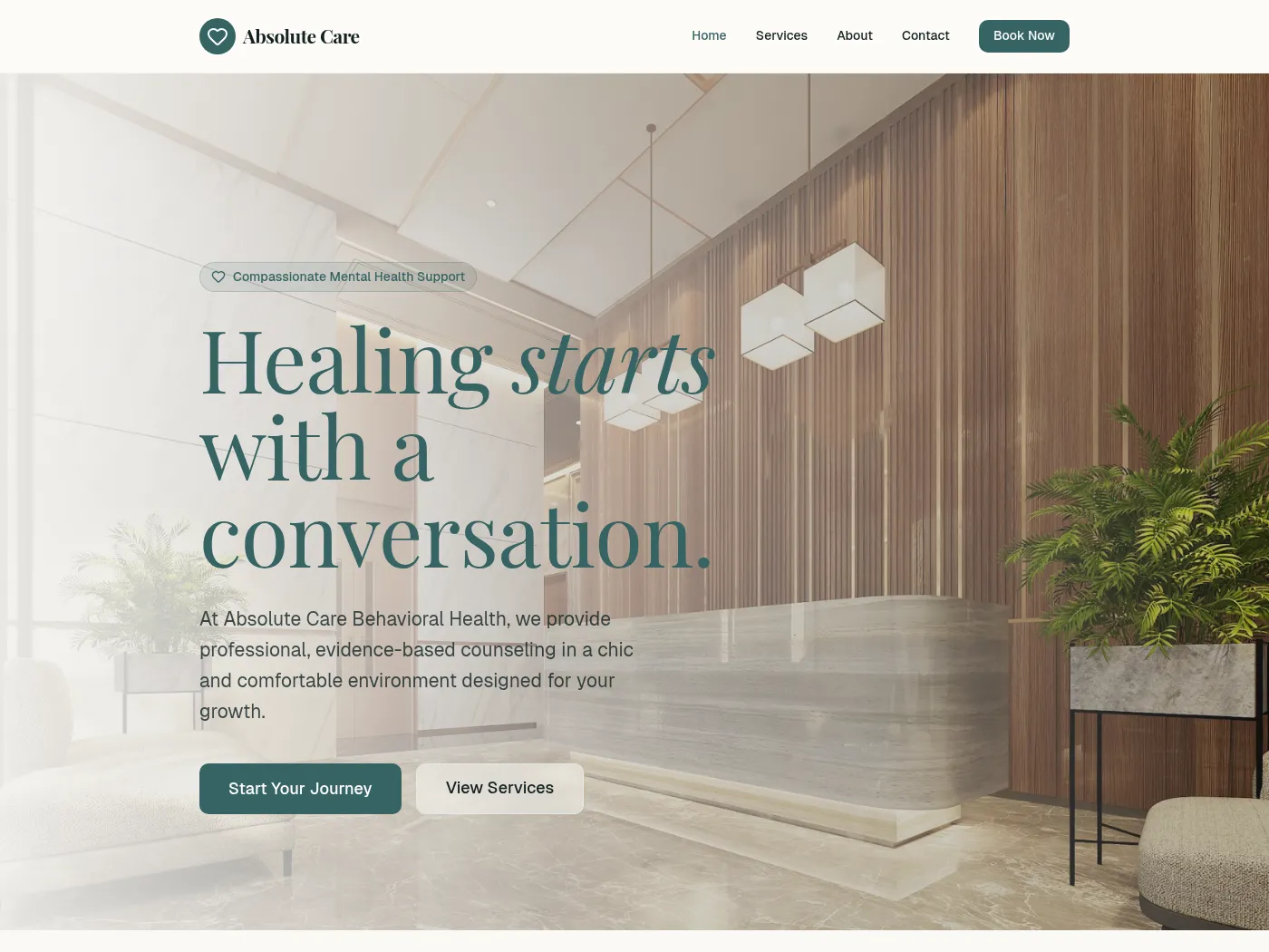 Absolute Care Web Presence