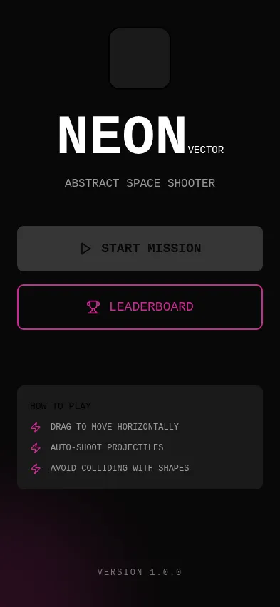 Abstract Shooter Game