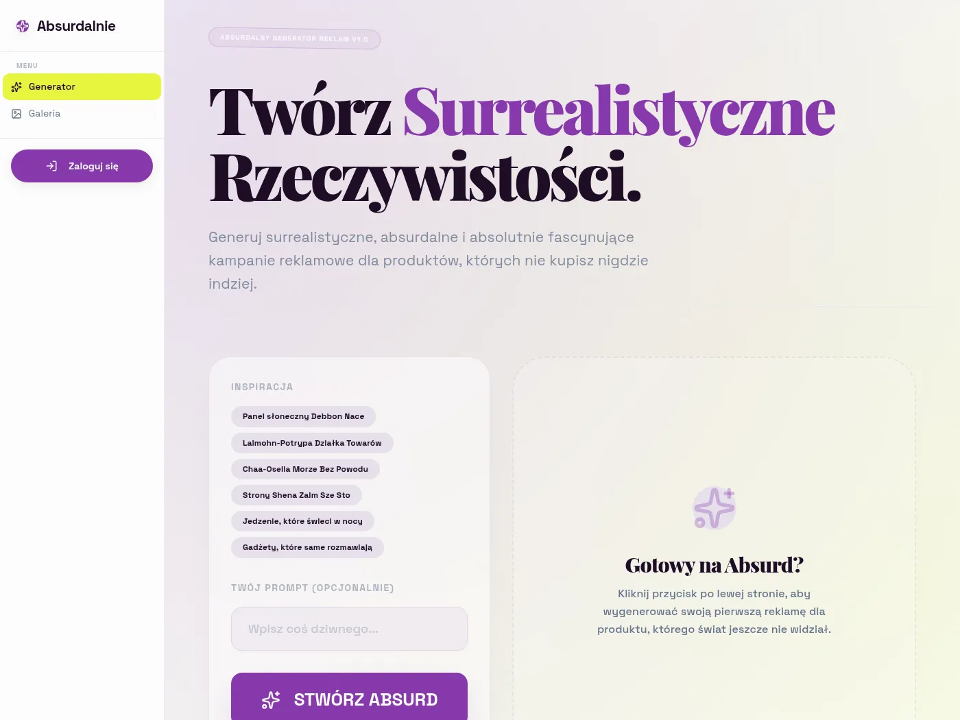 Absurd Ad Generator