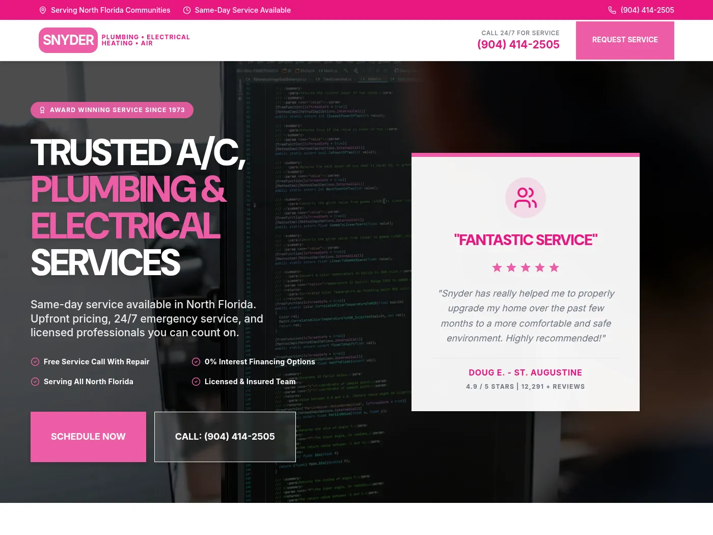 AC Repair Service Clone