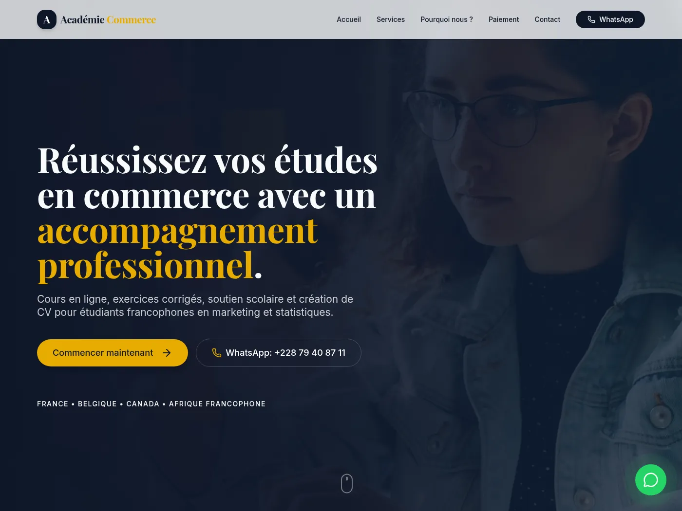 Académie Commerce & Marketing