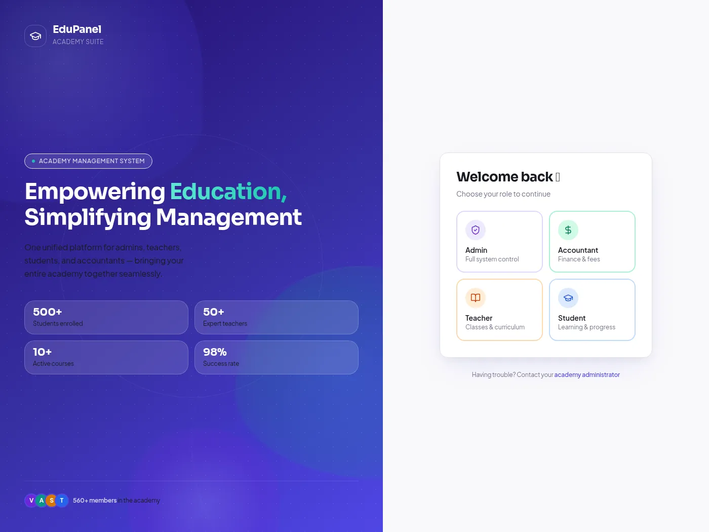 EduPanel Academy Suite