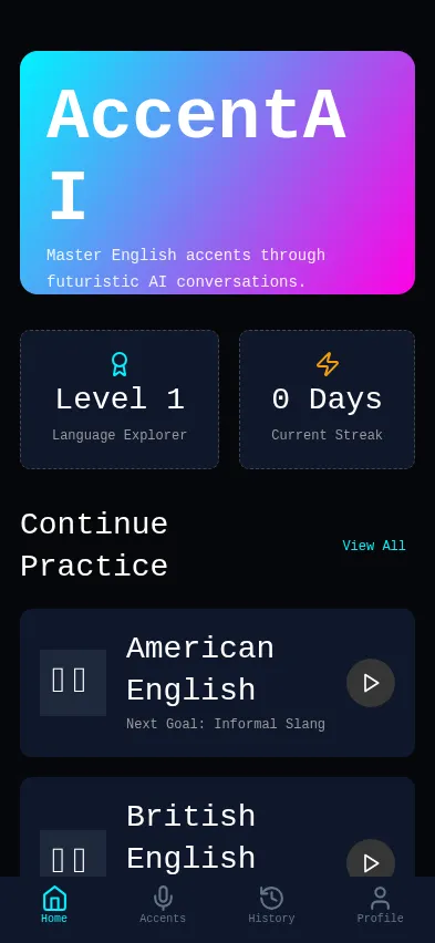 AccentAI Voice Call