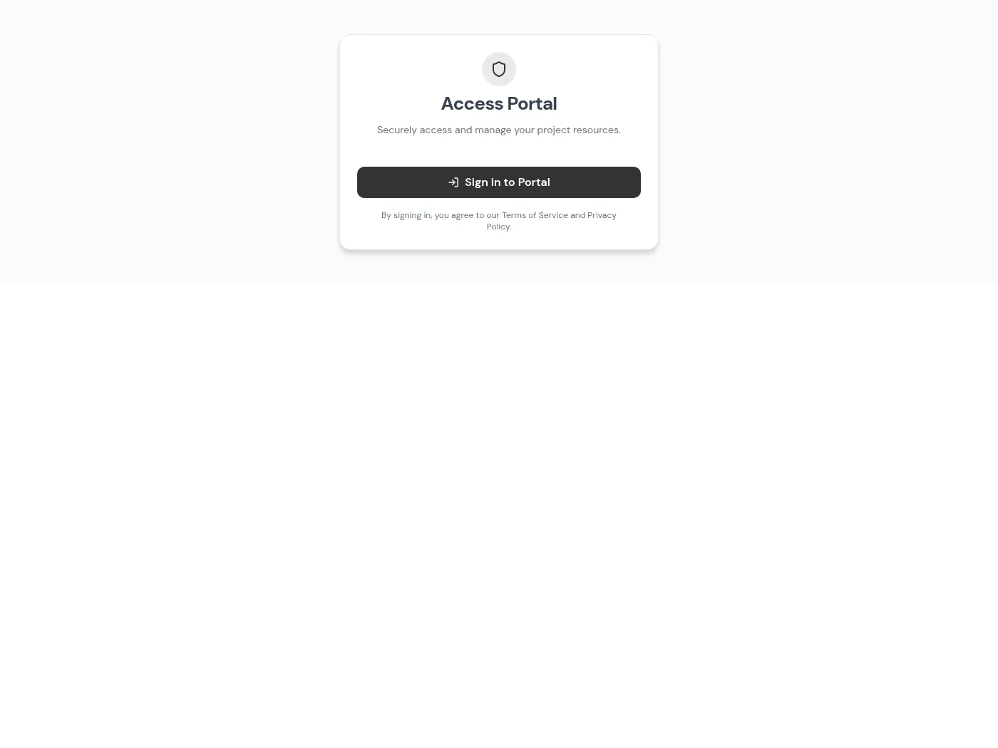 Access Portal Starter