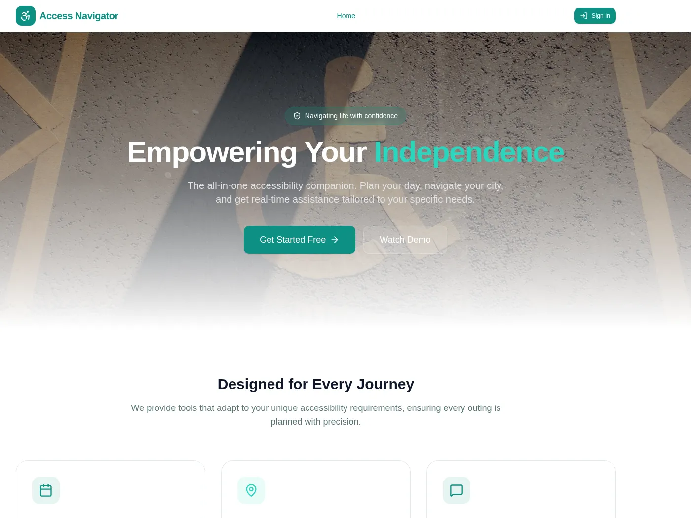 Accessible Life Navigator