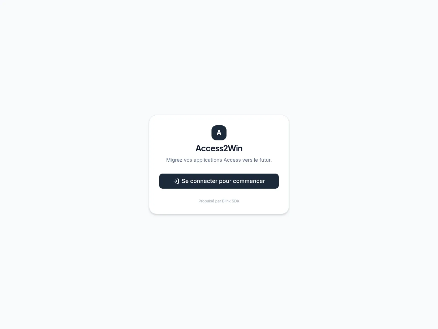 Access2Win App