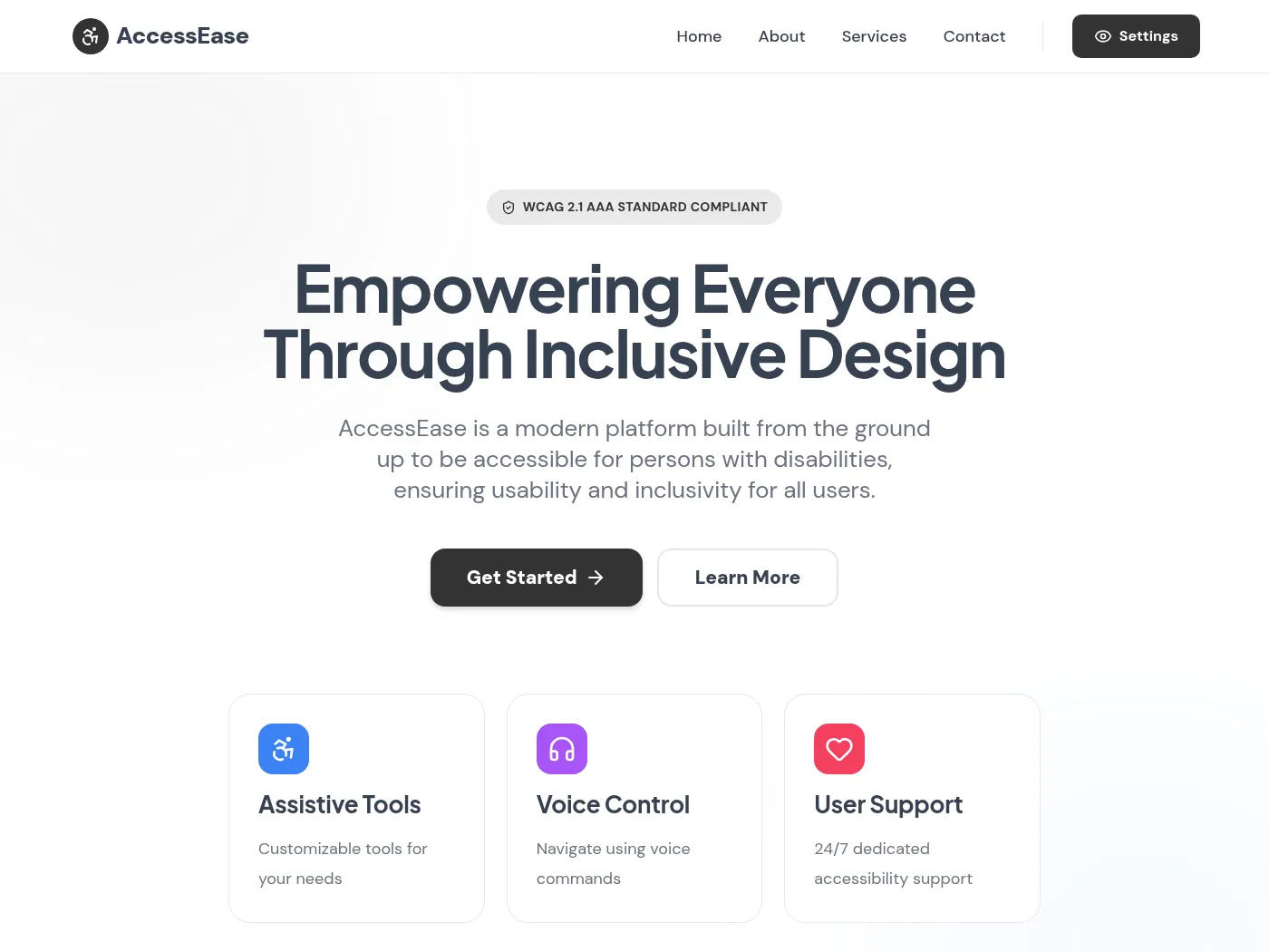 AccessEase Website