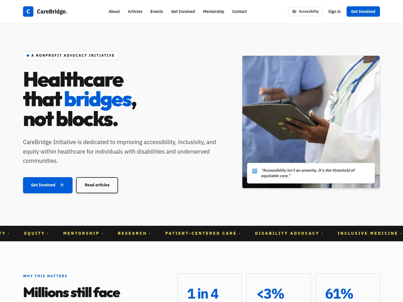 Accessible Care Clone