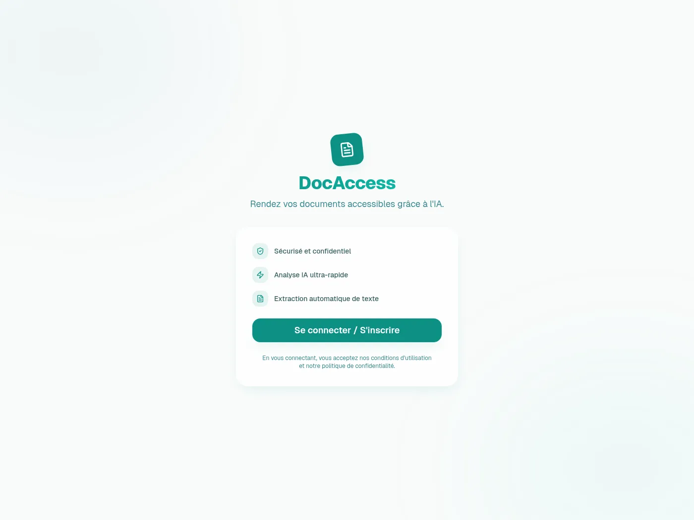 Accessible Docs Portal