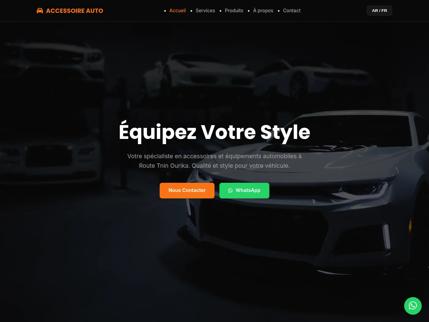 Accessoire Auto Web