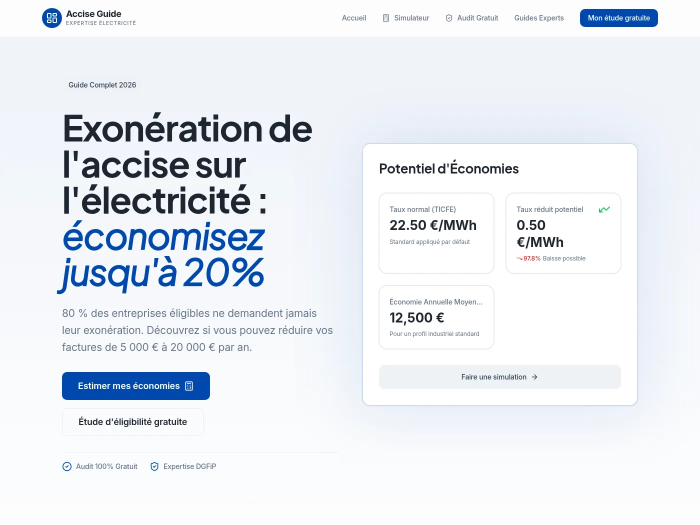 Accise Électricité Guide