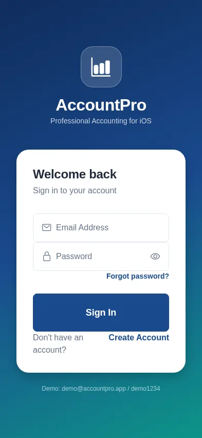 All-In-One Account App