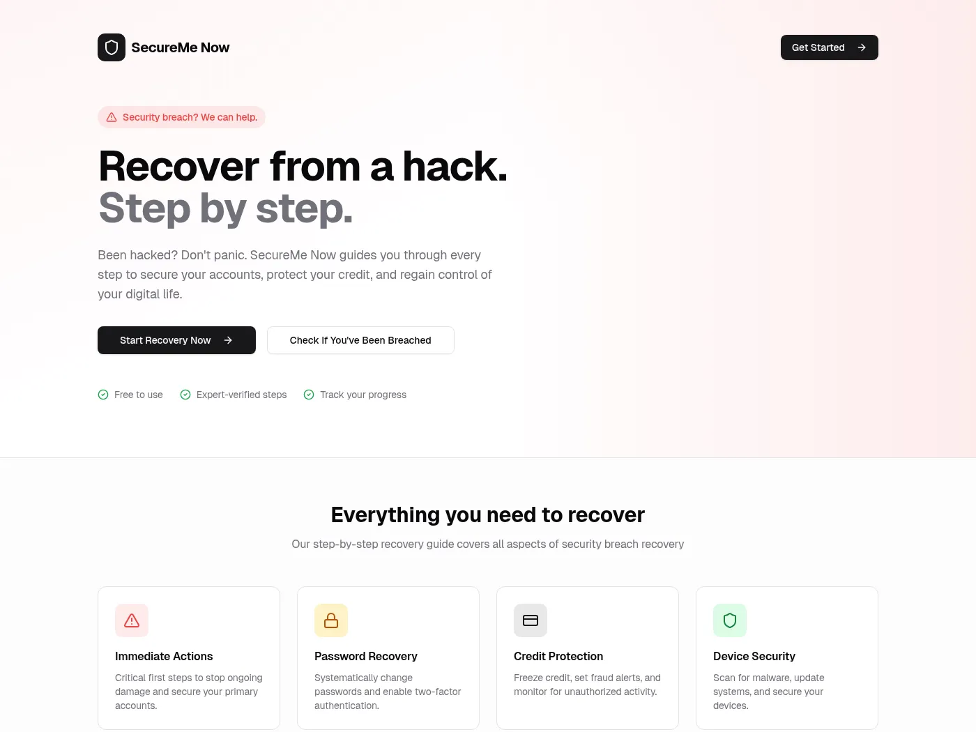 SecureMe Now