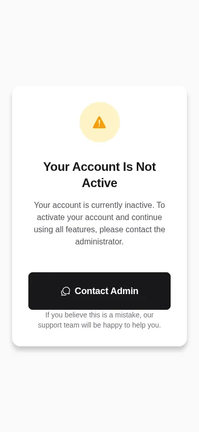 Account Status Notifier