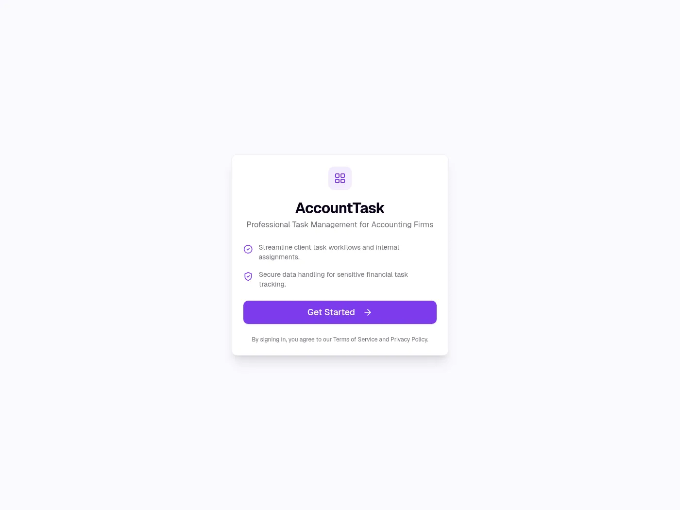 AccountTask Manager