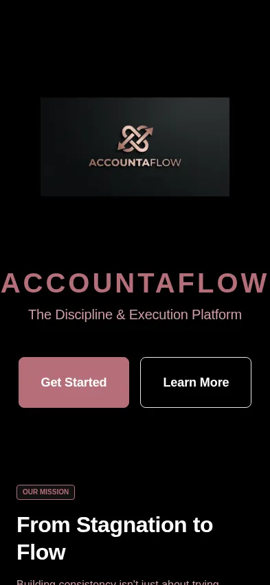 AccountaFlow Brand Identity