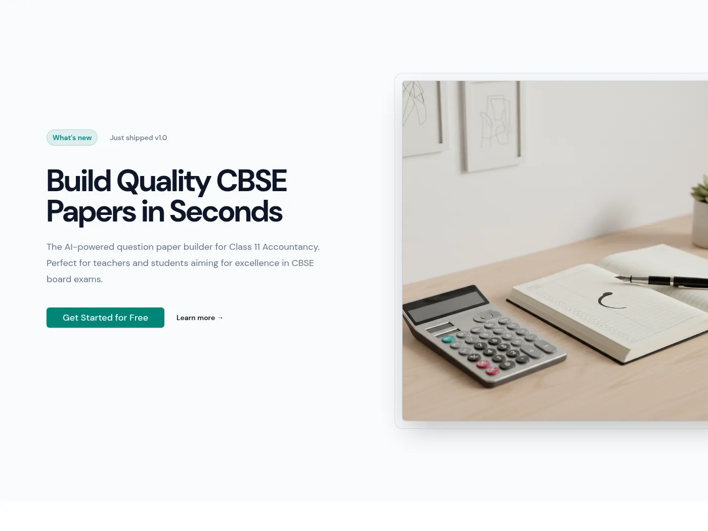 CBSE Accountancy Paper Builder