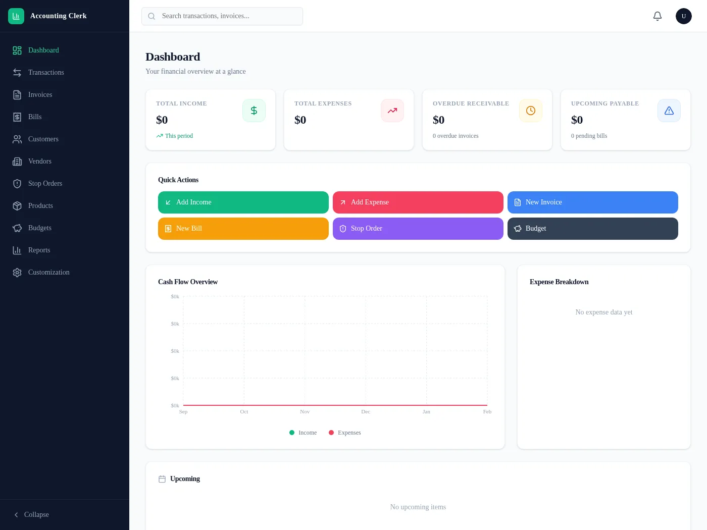 Accounting Clerk Pro