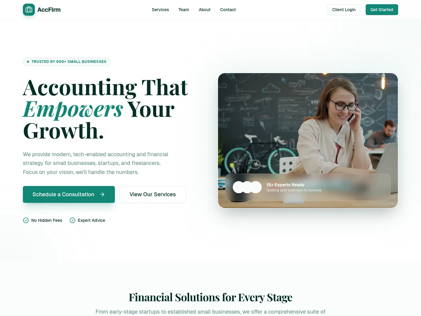 AccFirm Site