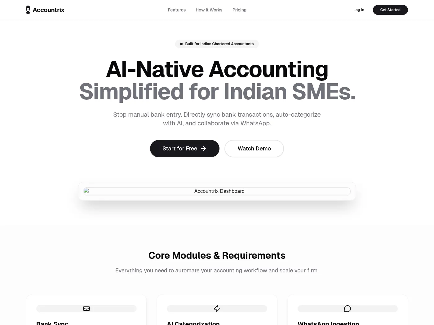 Accountrix AI Platform