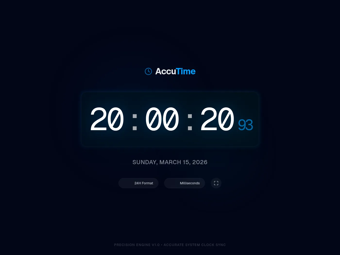 AccuTime Clock Web