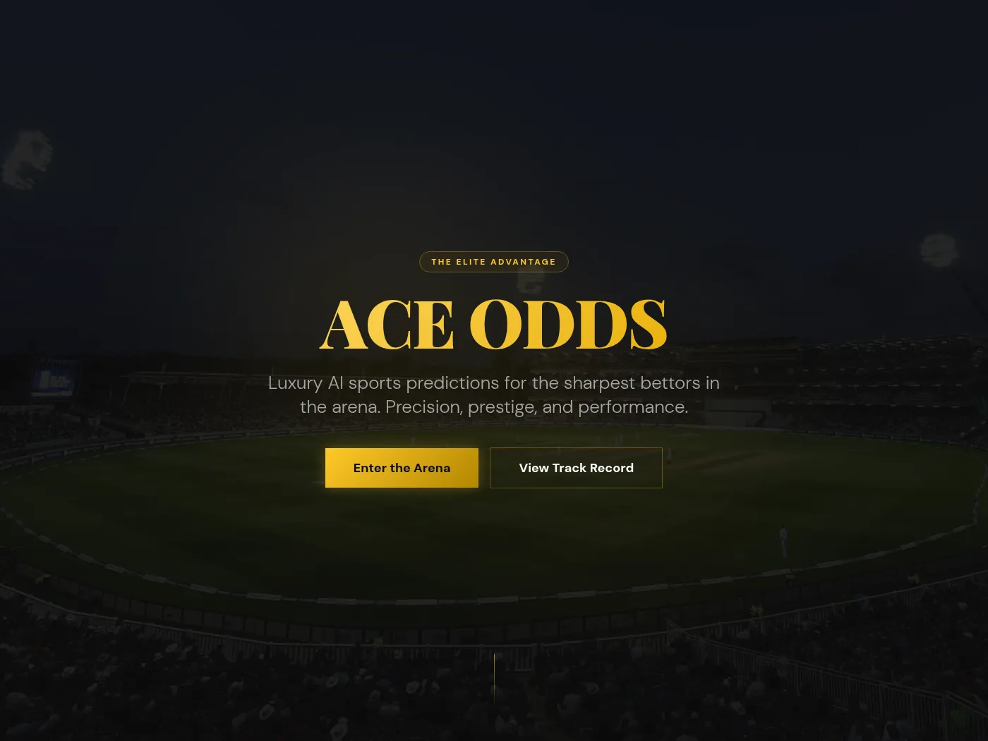 ACE ODDS Sports Predictor