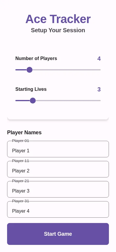 Ace Tracker