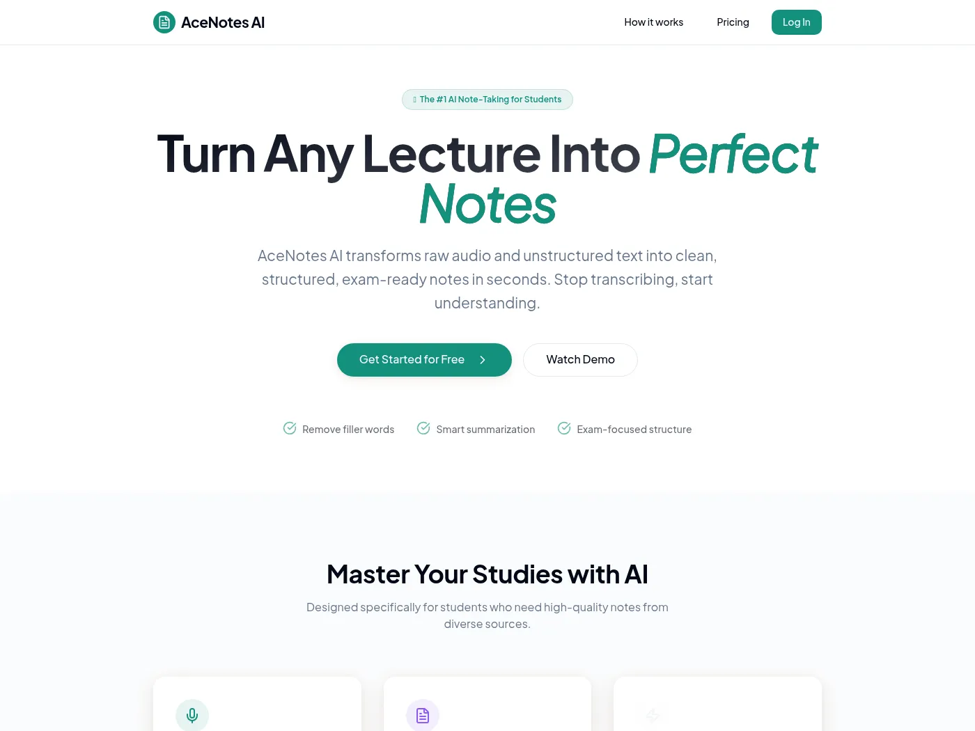 AceNotes AI