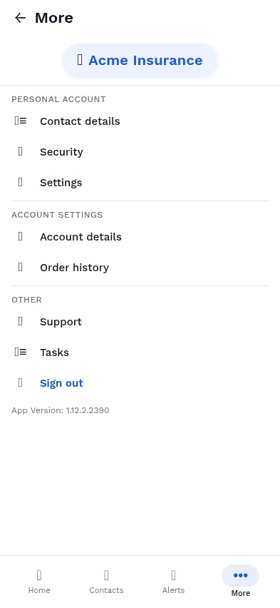 Acme Insurance UI Revamp