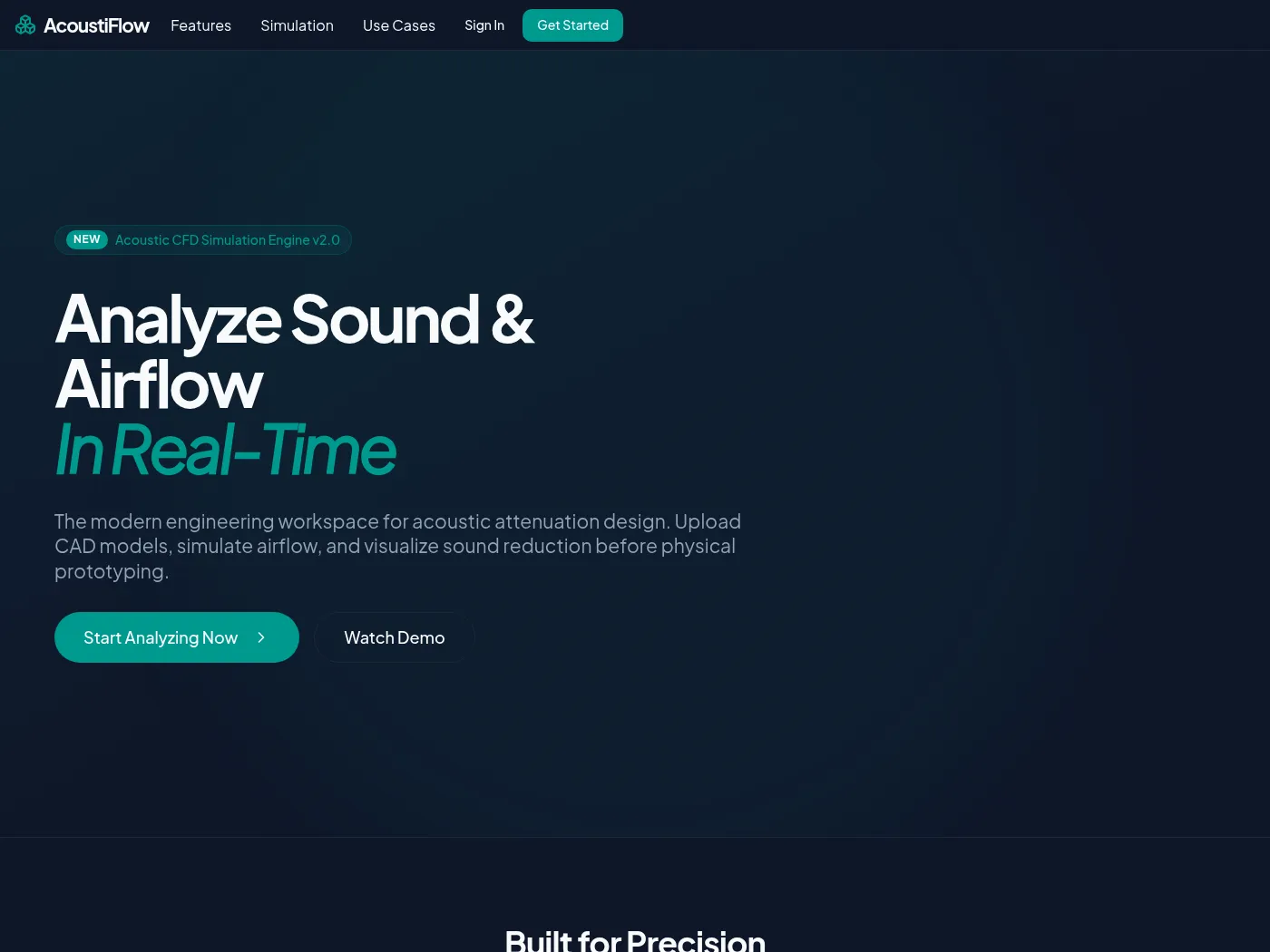 AcoustiFlow Analyzer