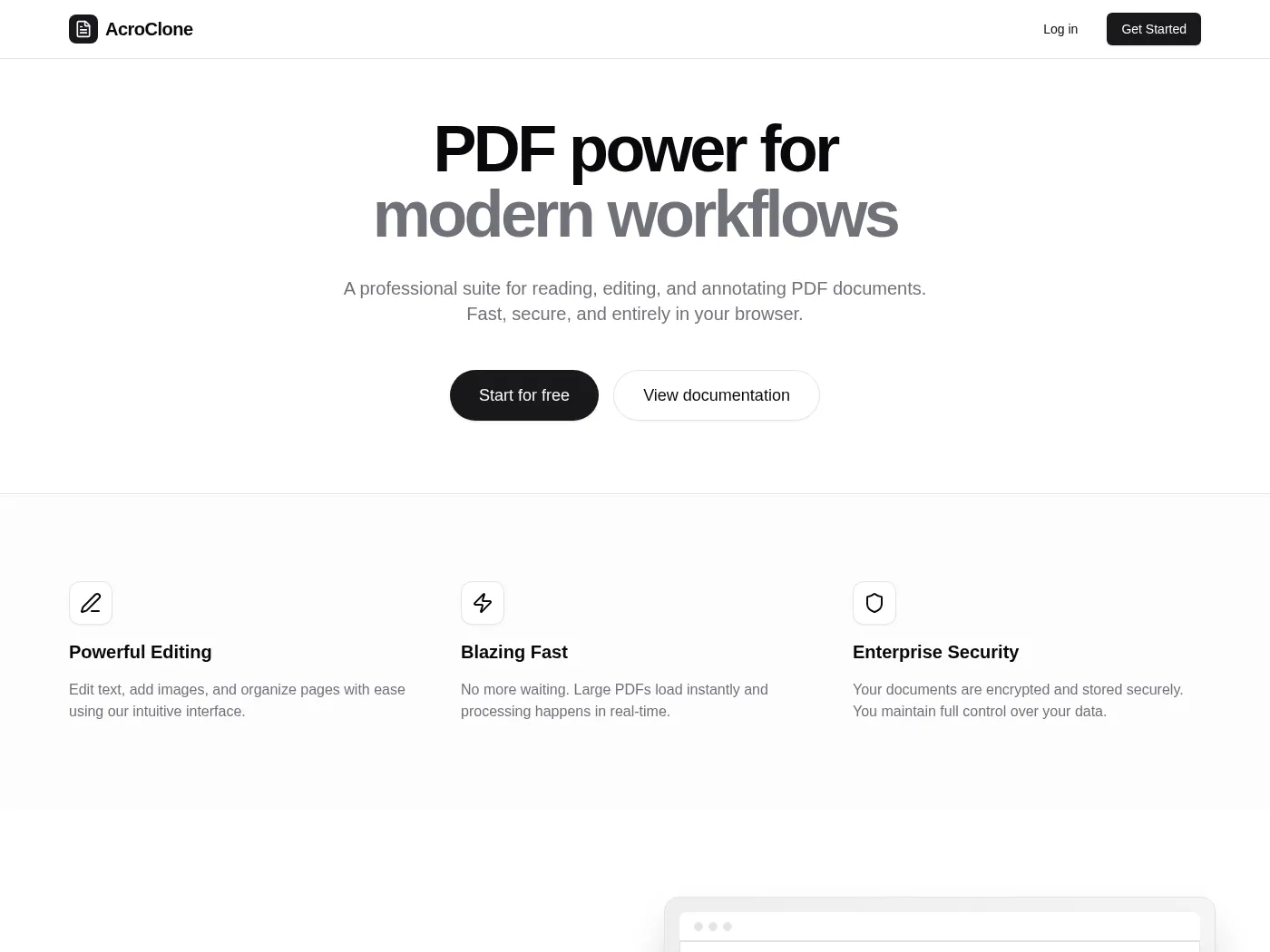 AcroClone PDF Suite