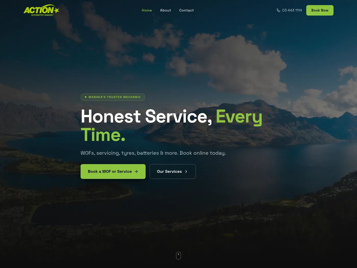 Action Automotive Website