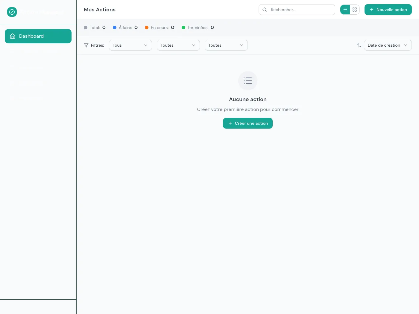 Action Manager Web