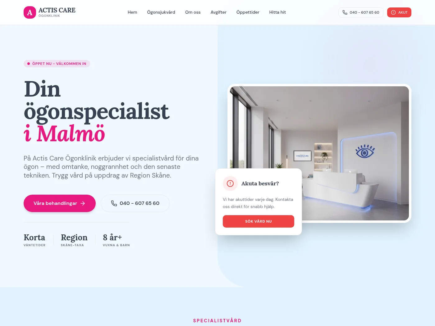 ActisCare Redesign