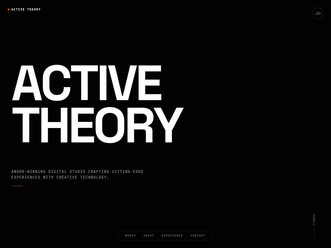 ActiveTheory Web Clone
