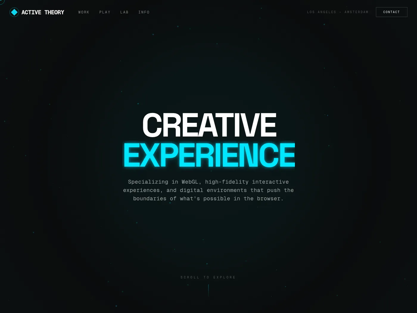 ActiveTheory Web Clone