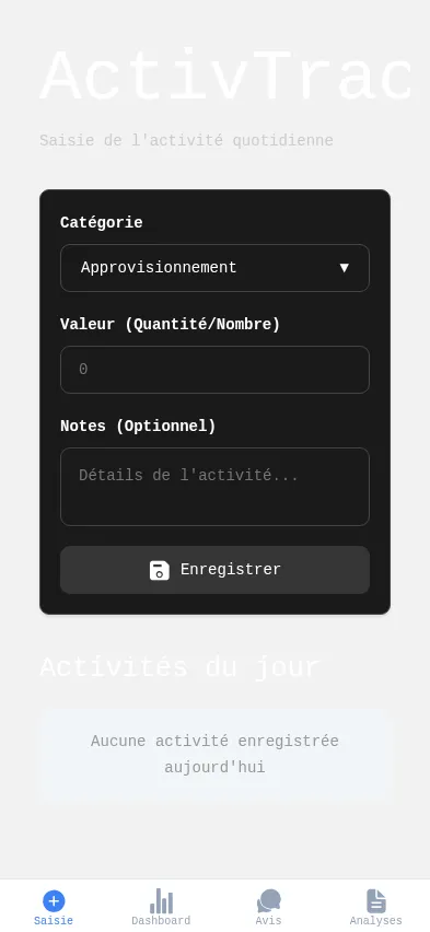 ActivTrack Entreprise