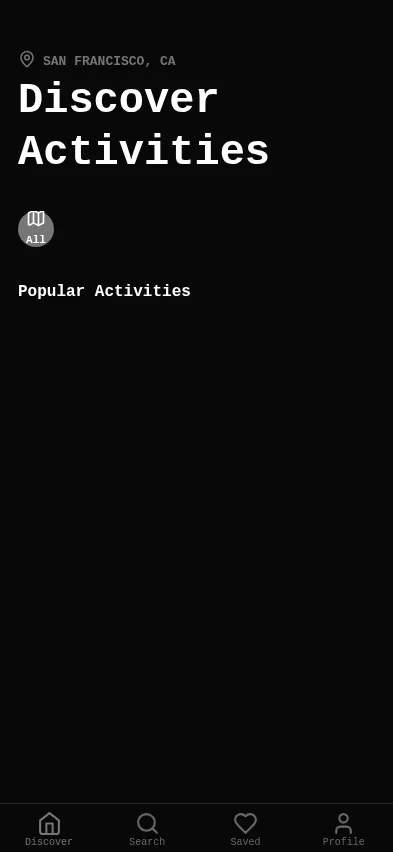 Local Activity Finder