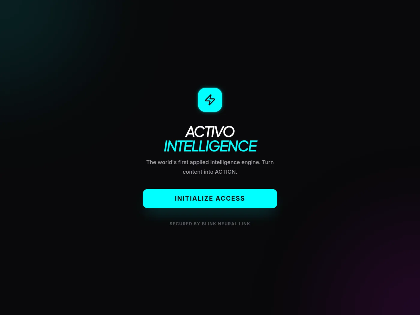 Activo Intelligence Hub