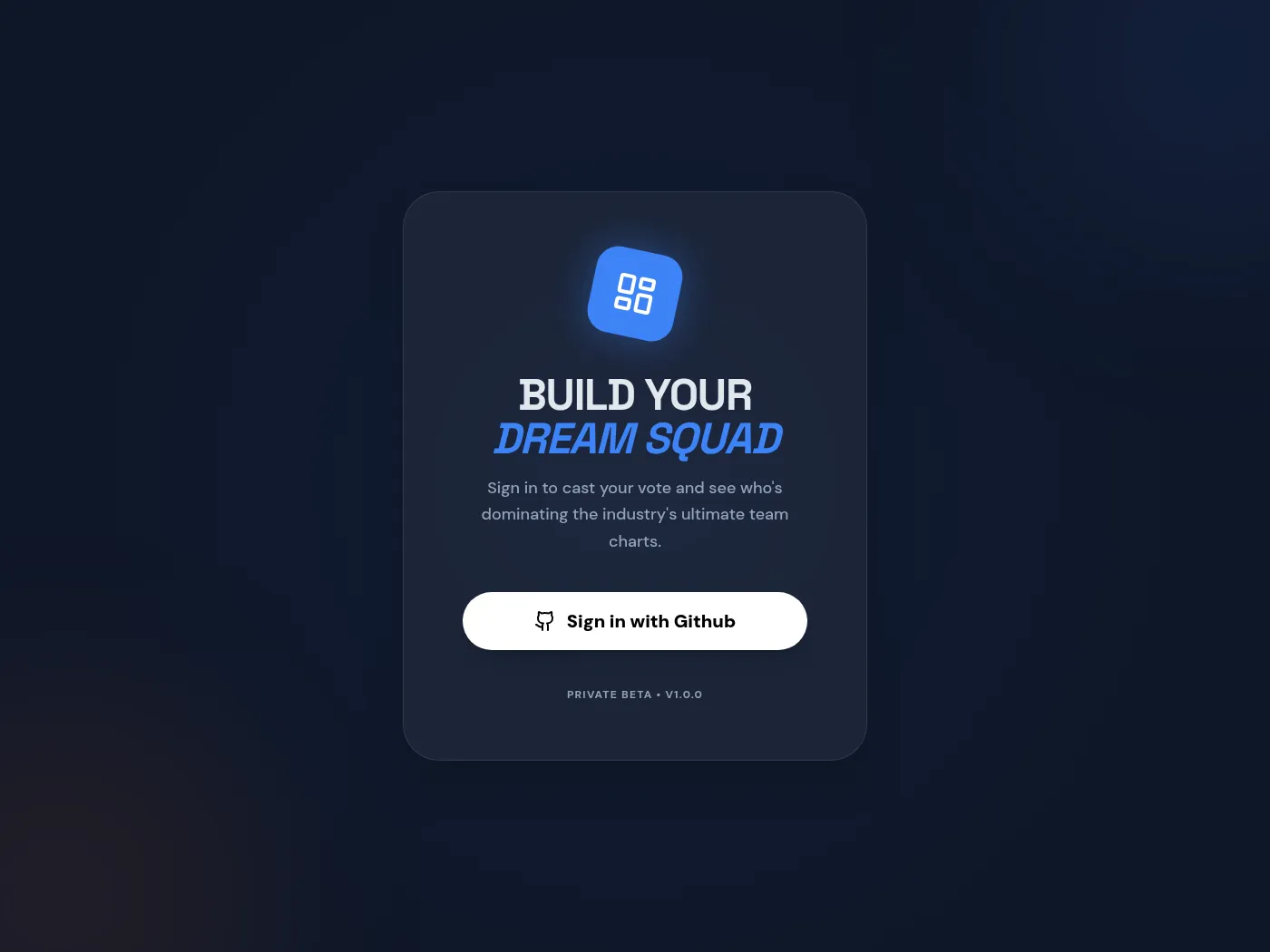 Actor Team Voting App