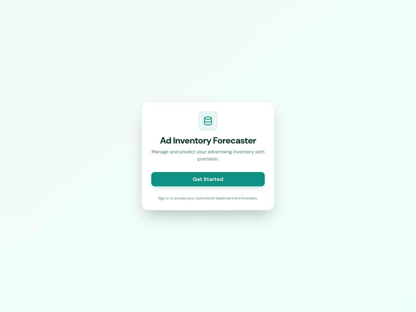 Ad Inventory Forecaster