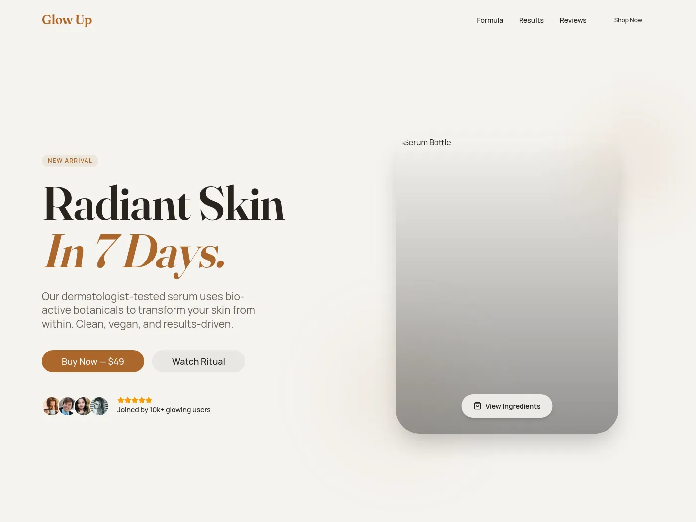 Ad Landing Page