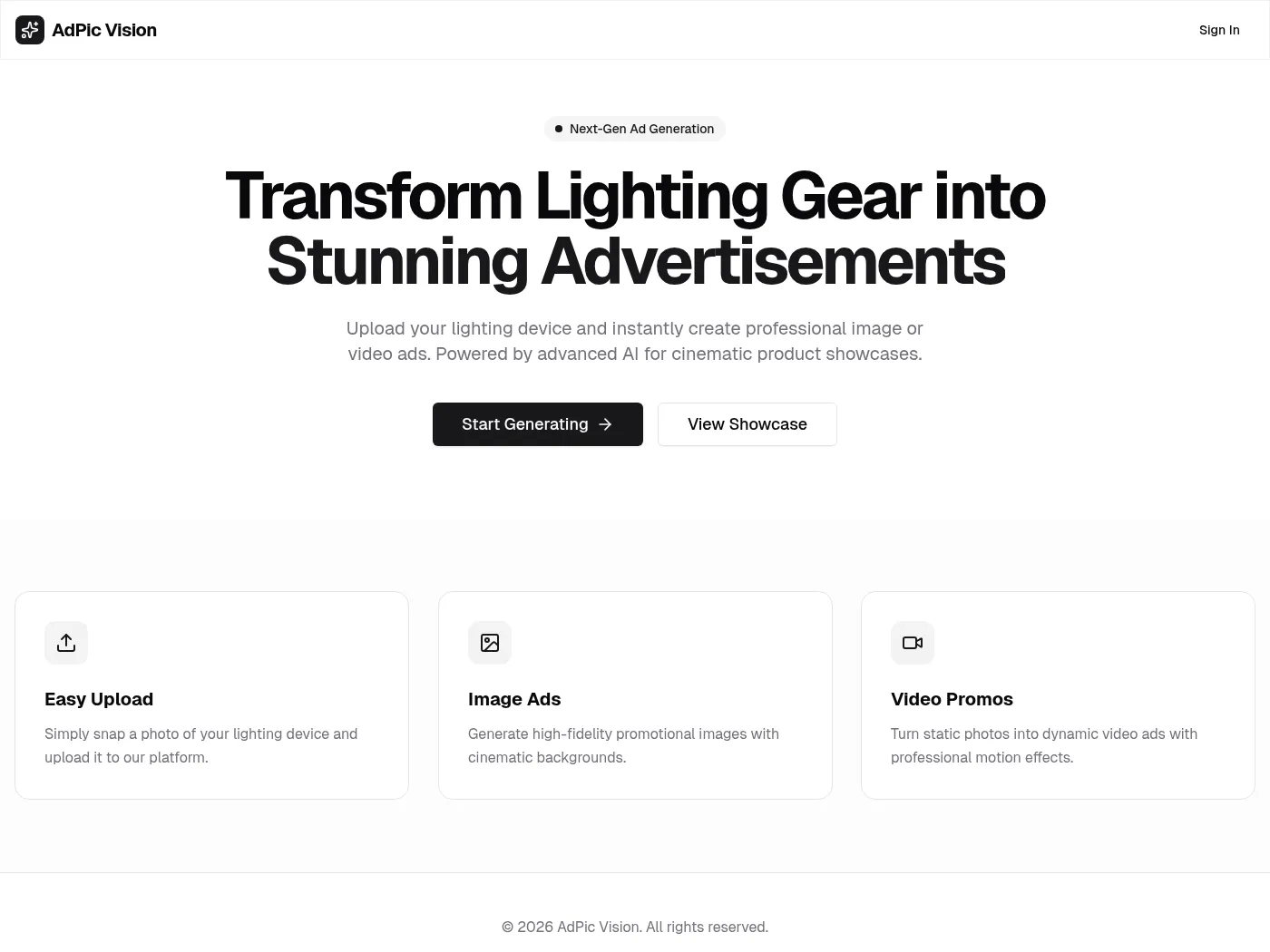 AdPic Vision Generator