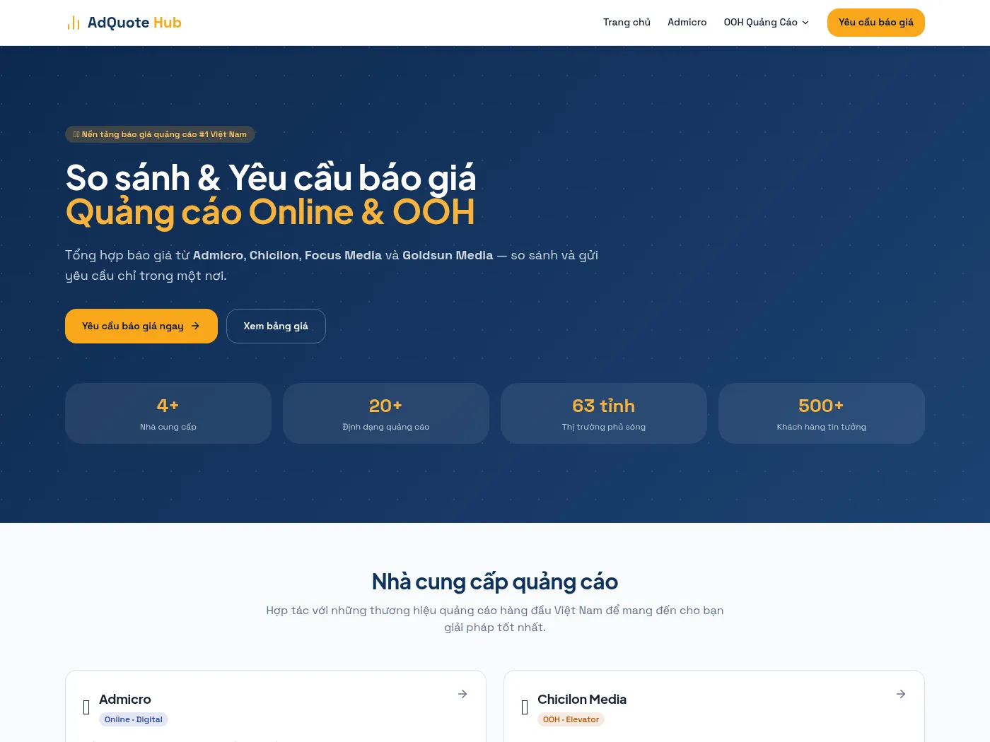 Ad Quote Hub