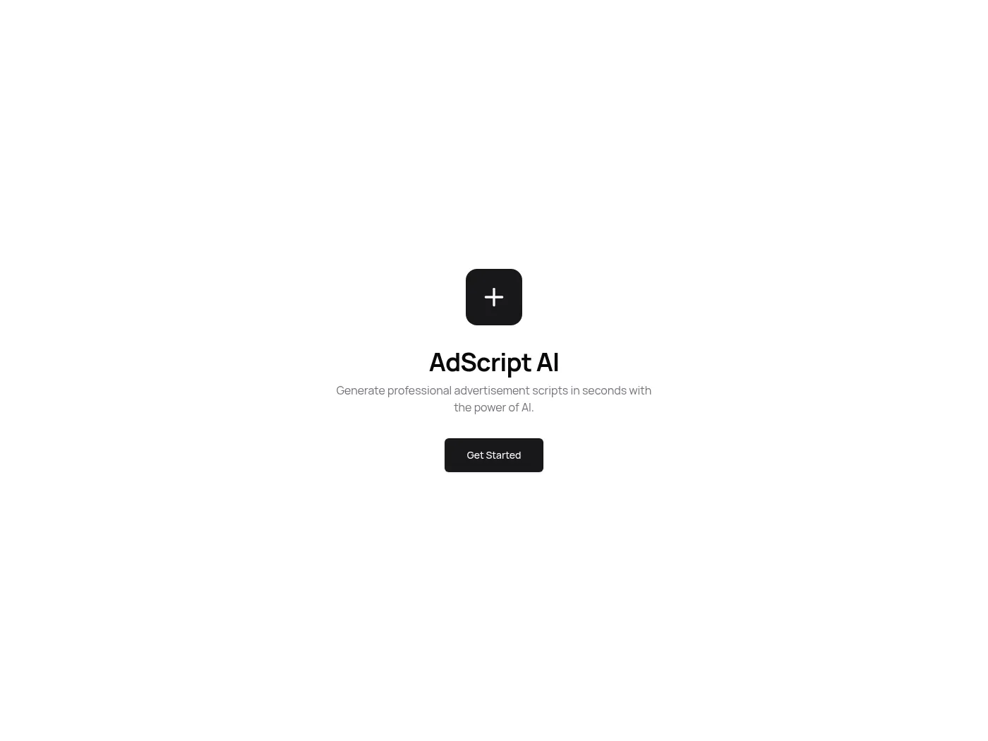 Ad Script Generator