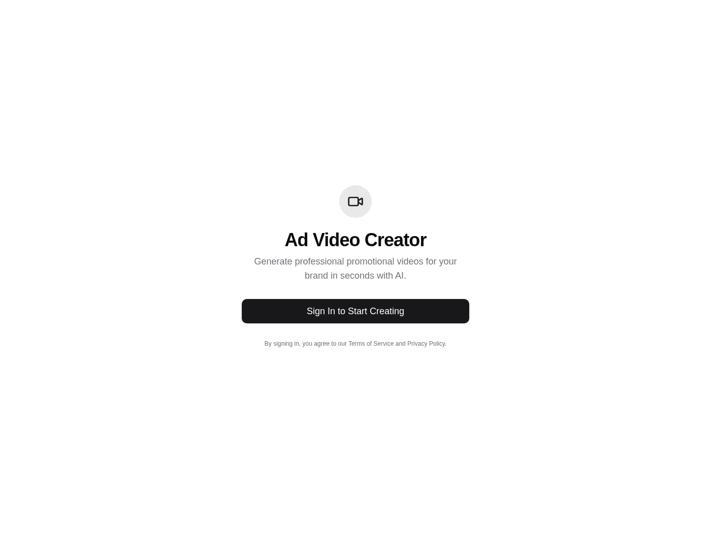 Ad Video Creator