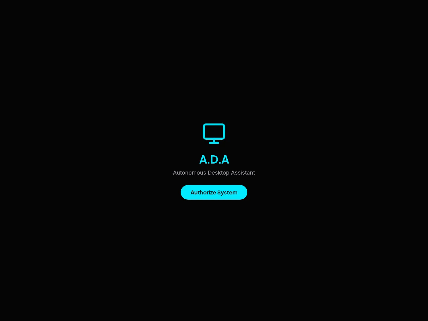 A.D.A Voice PC Assistant