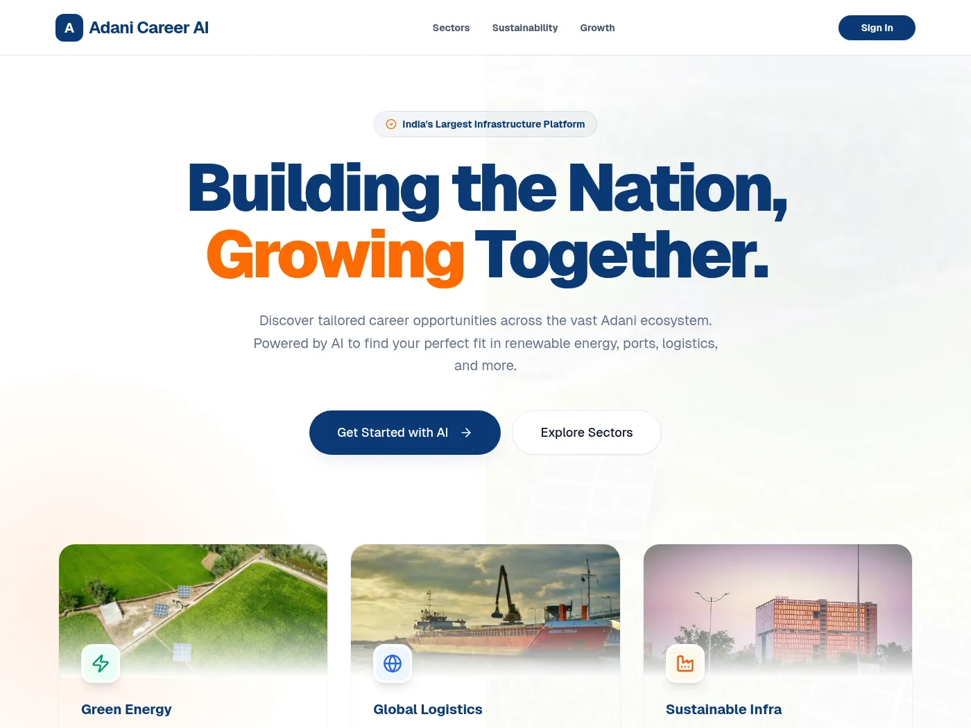 Adani Career AI